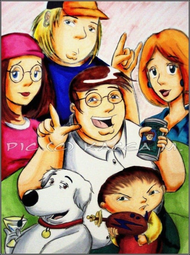 A Gallery of the Best Family Guy Alternative Art - TVovermind