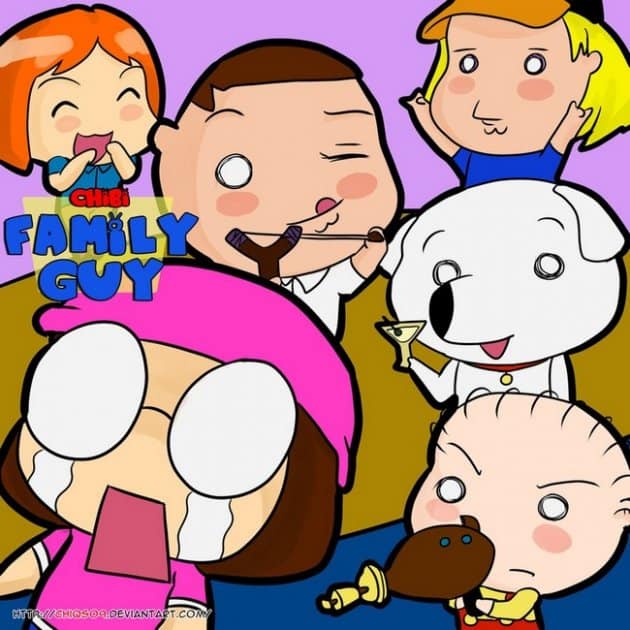 A Gallery of the Best Family Guy Alternative Art – TVovermind