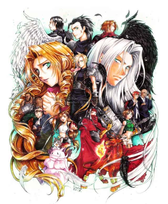 The 20 Best Examples of Final Fantasy VII Fan Art