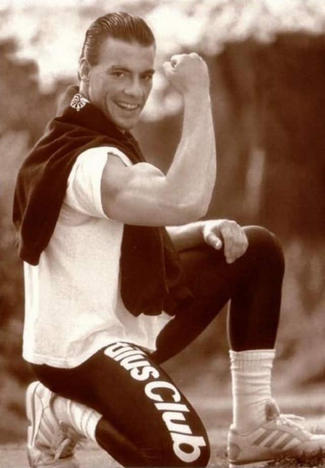 Incredible 90s Photos of Action Star Jean Claude Van Damme