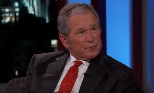 President George W. Bush Isn't Sure If He Or Will Ferrell Came Up With ...