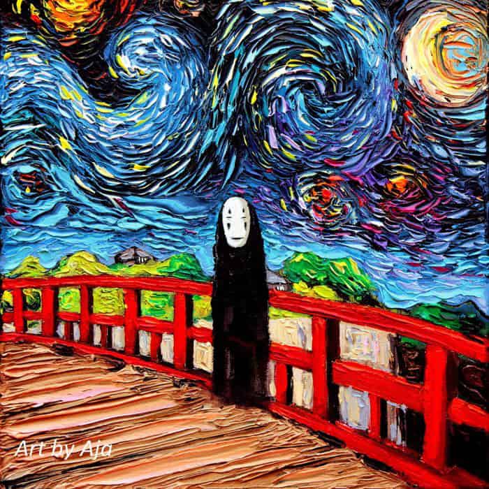 Check Out These Geeky Fandom Versions of Van Gogh's Starry Night