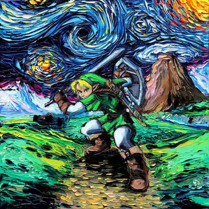 Check Out These Geeky Fandom Versions of Van Gogh's Starry Night