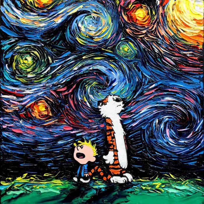 Check Out These Geeky Fandom Versions of Van Gogh's Starry Night