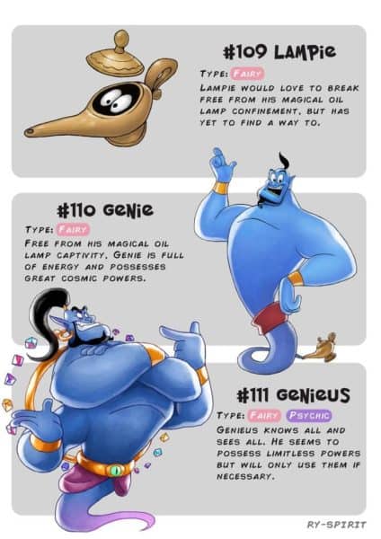 Check Out These Disney Characters as Pokemon Evolutions
