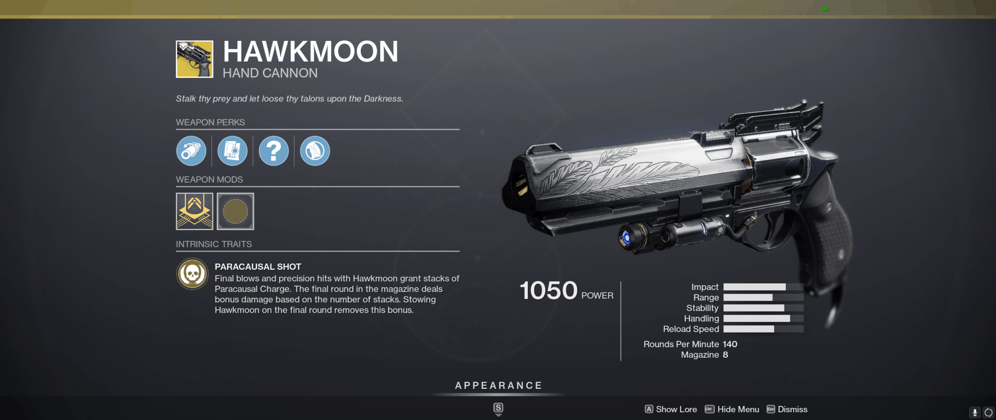 What is Hawkmoon in Destiny 2?