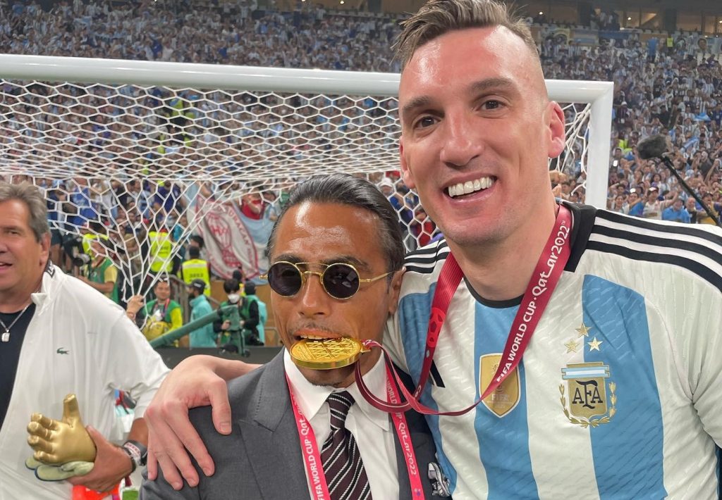 Salt Bae Under Fire After Holding World Cup Trophy - TVovermind