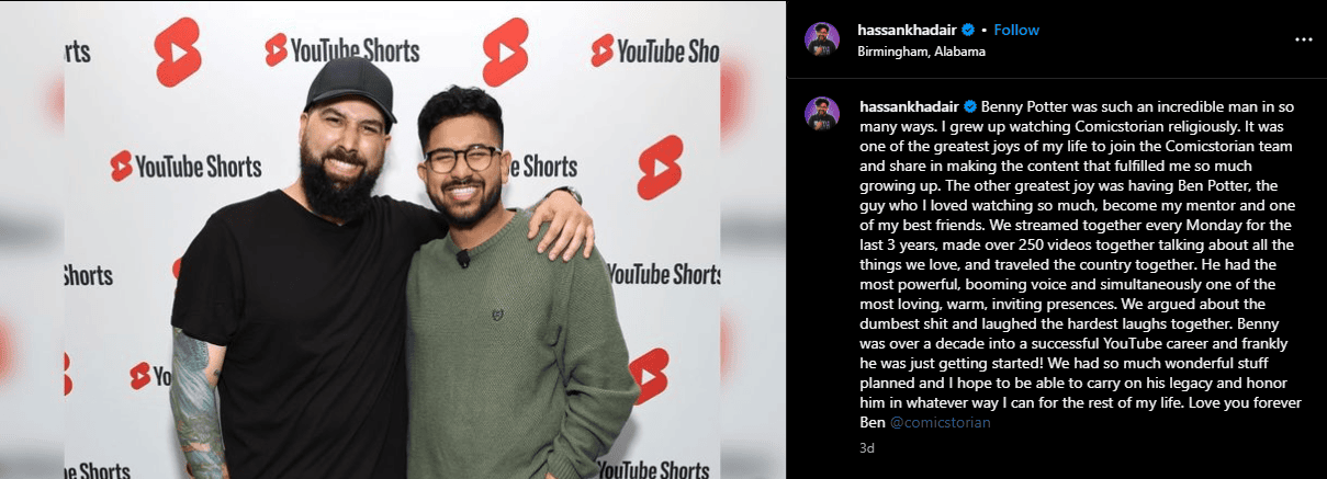 Tragic Details Emerge About YouTuber Ben Potter’s Fatal Accident ...
